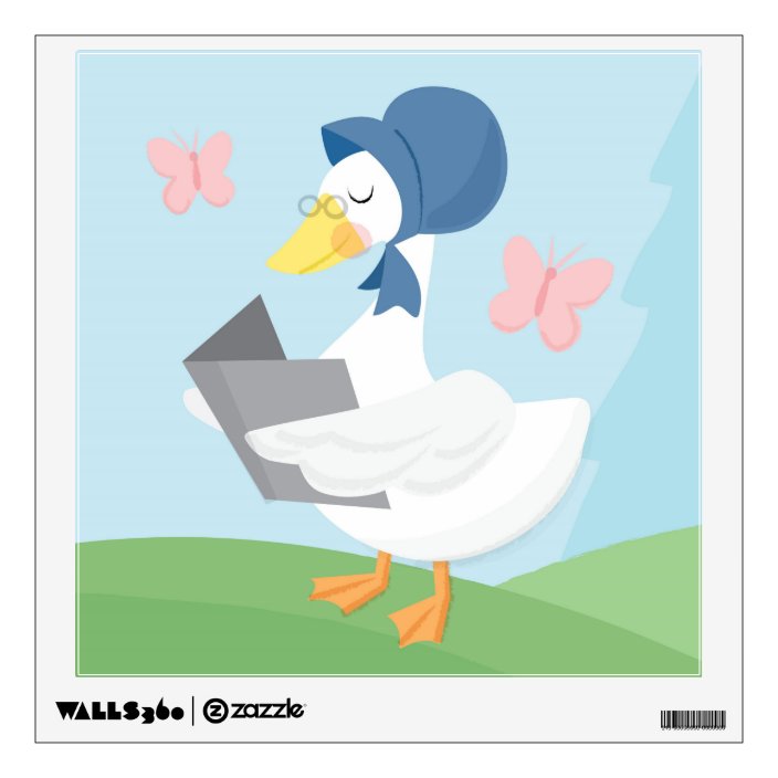 Mother Goose Wall Decal | Zazzle.com