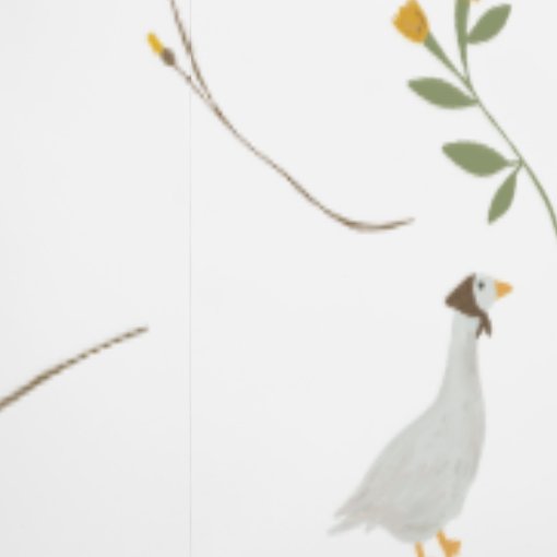Mother Goose Yellow Wildflower Nursery Wallpaper | Zazzle