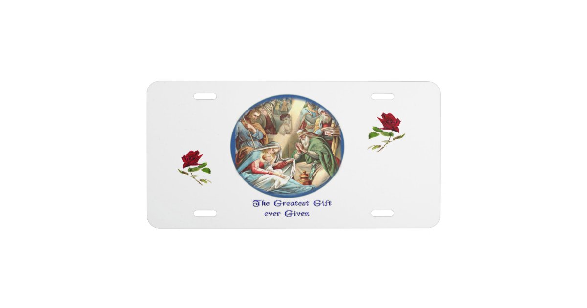 Mother Mary License Plate | Zazzle