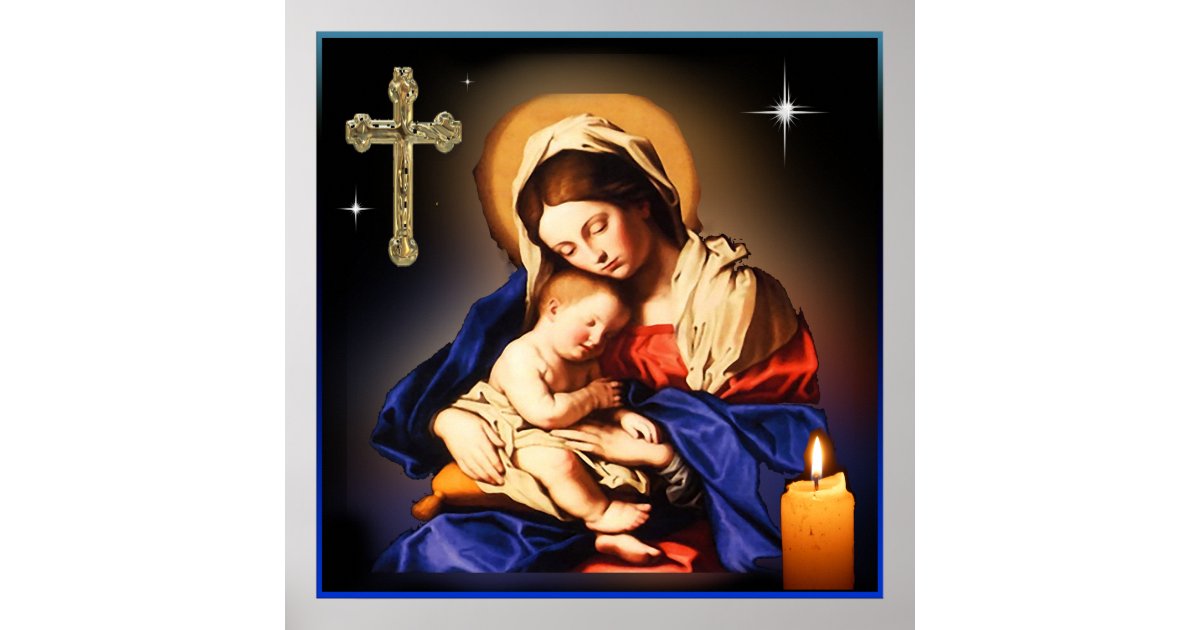 Mother Mary Poster | Zazzle