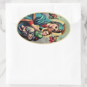 Mother Mary Sticker | Zazzle