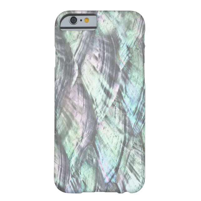 MOTHER OF PEARL Blue Print Barely There iPhone 6 Case-Mate iPhone Case | Zazzle