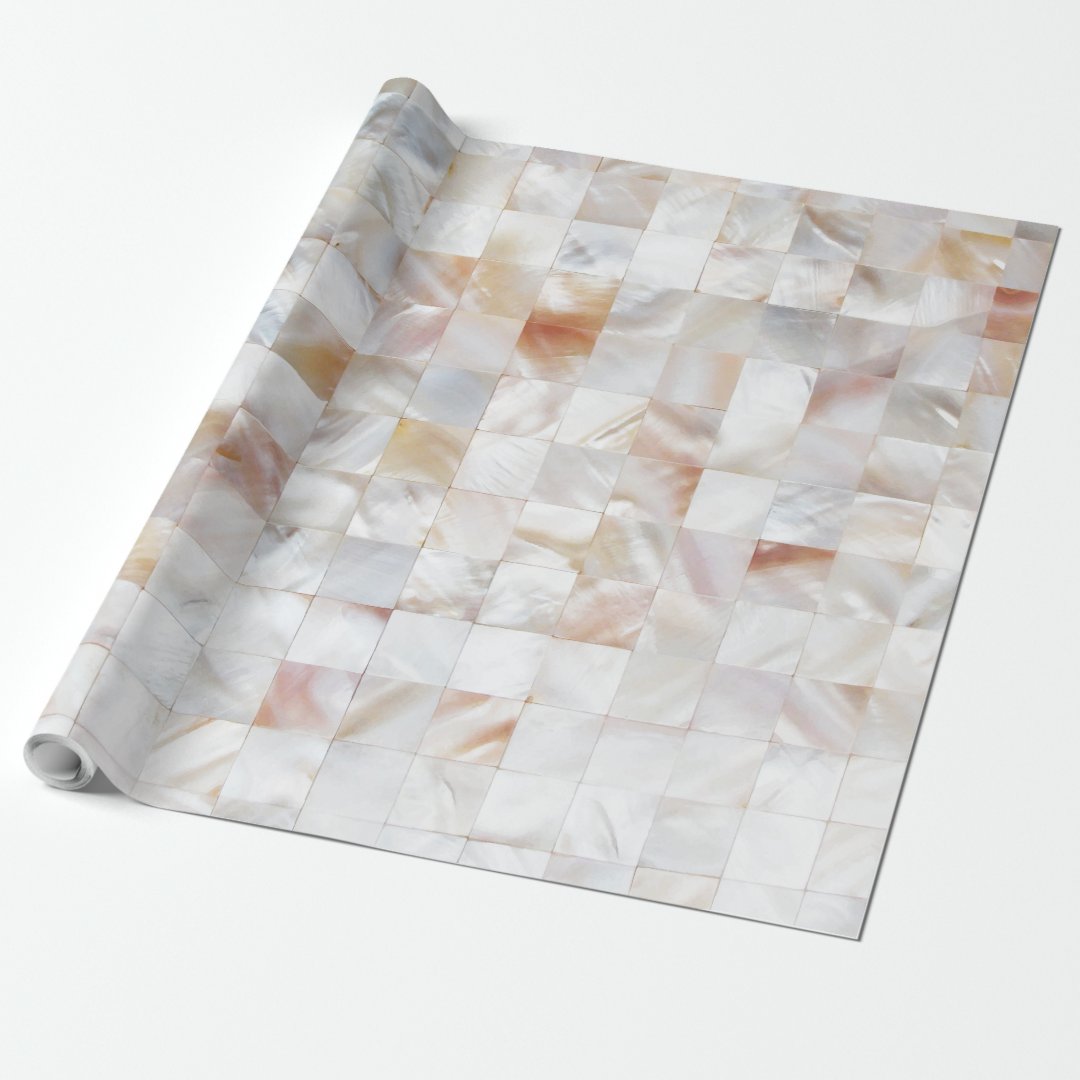 Mother of Pearl Wrapping Paper | Zazzle