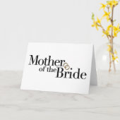 Mother Of The Bride Card | Zazzle