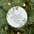 Mother of the Bride Keepsake Ceramic Ornament | Zazzle