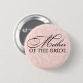 Mother of the Bride Pinback Button | Zazzle