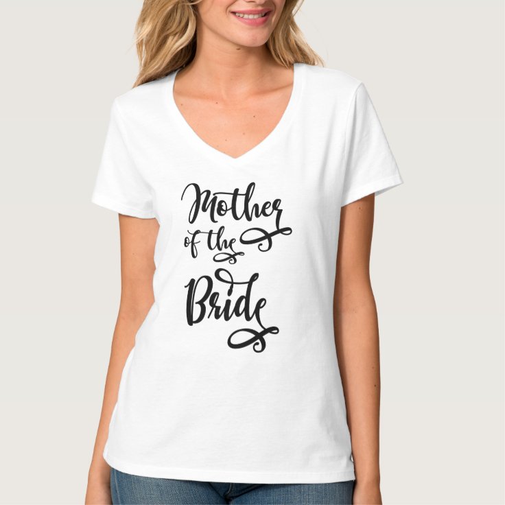 Mother of the Bride T-Shirt | Zazzle