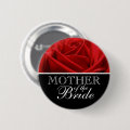 Mother Of The Bride Wedding Pins | Zazzle