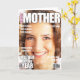 Mother Personalized Magazine Cover Card | Zazzle