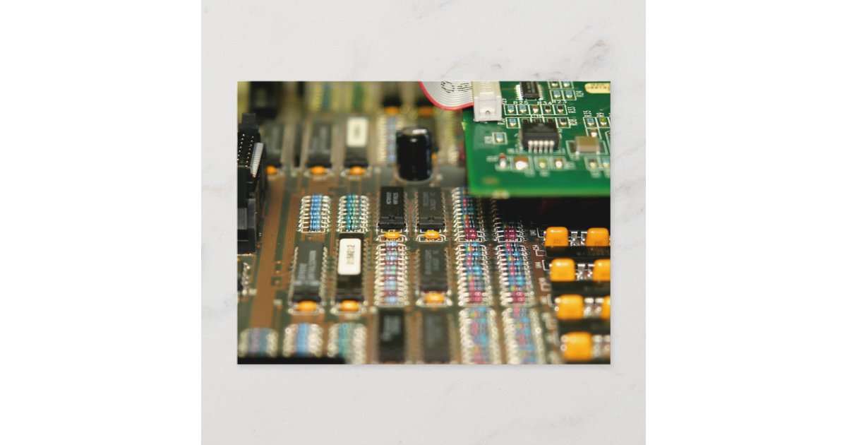 Motherboard Postcard | Zazzle