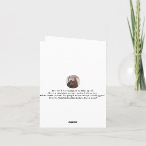 Motherless Mothers Day Card Poem Zazzle