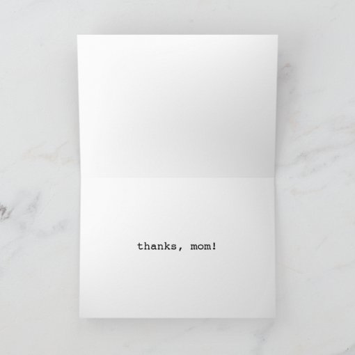 Mother's Day Checklist Holiday Card | Zazzle