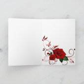 Mother's Day Greeting Card Red Rose | Zazzle