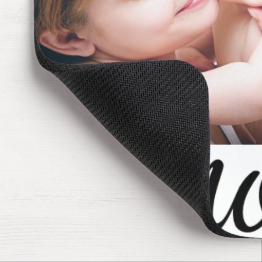 Mother's Day Mom Custom Photo personalized cute Mouse Pad | Zazzle