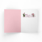 Mothers Day - Pink Tulips - Bichon Frise Card | Zazzle