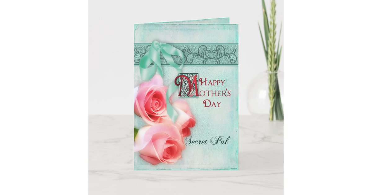 MOTHER'S DAY - SECRET PAL CARD | Zazzle