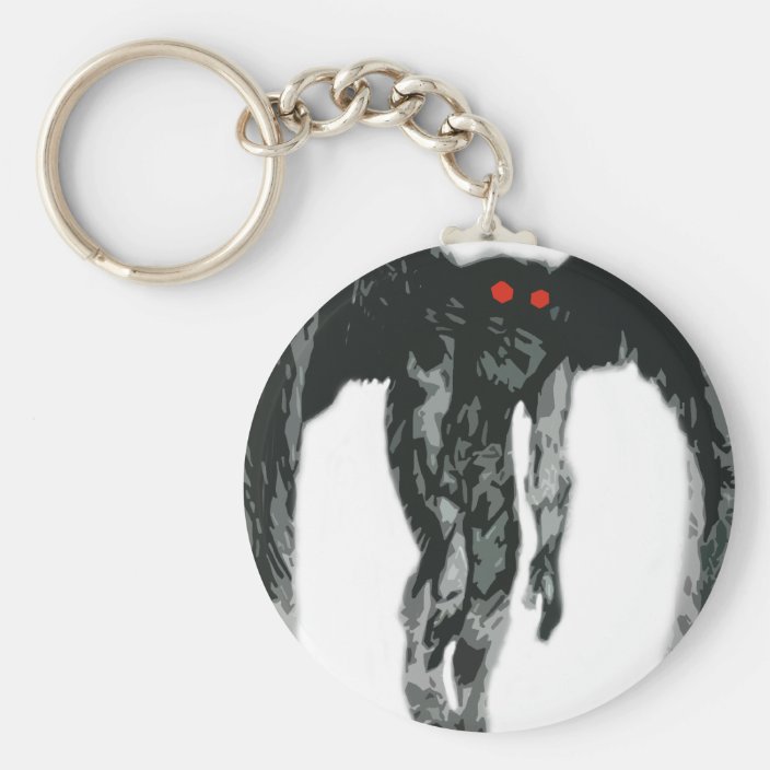 Mothman Keychain | Zazzle.com