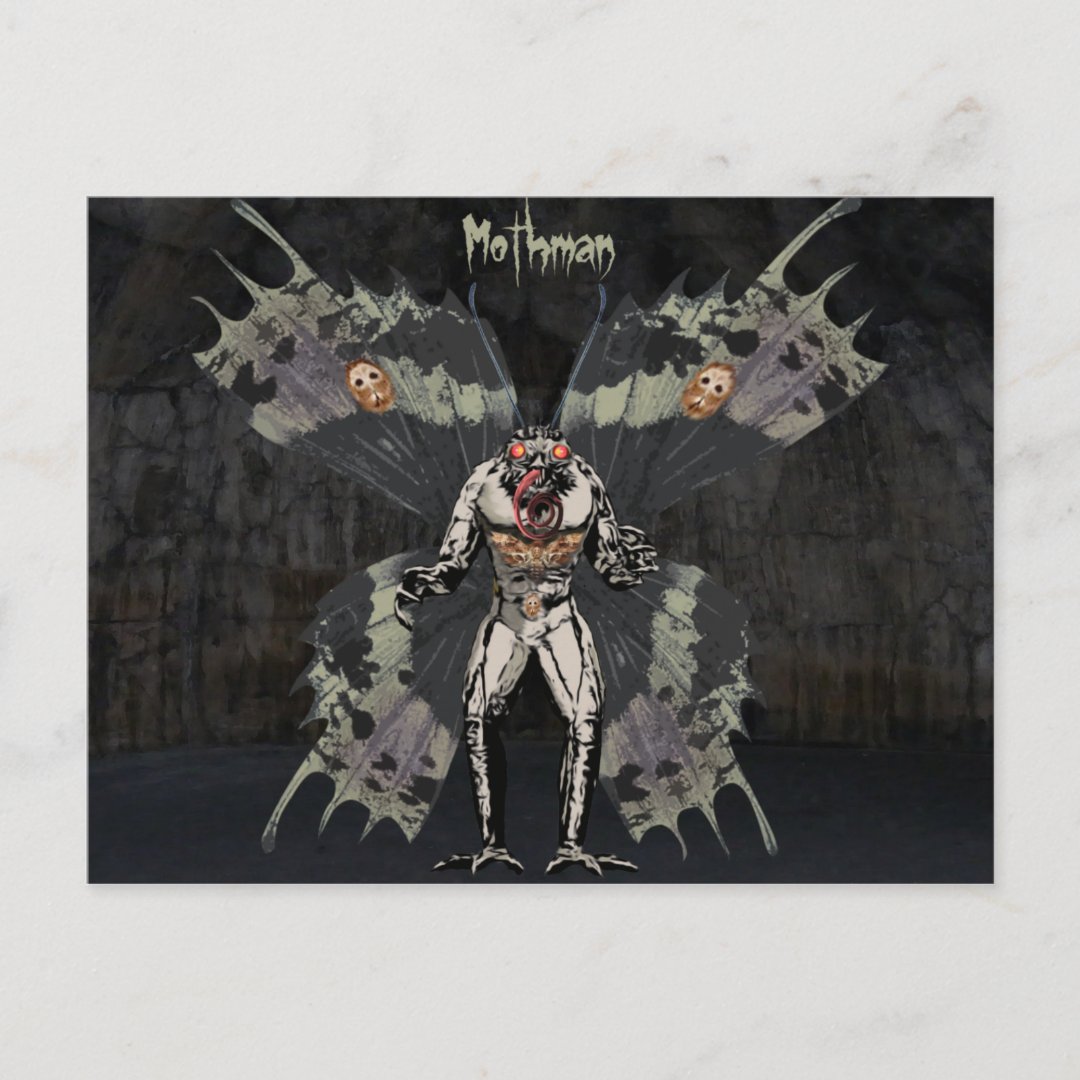 Mothman Postcard | Zazzle