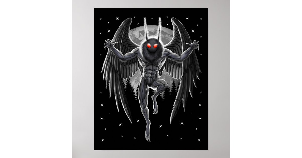 Mothman Poster | Zazzle