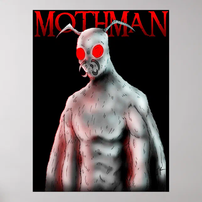 Mothman Poster | Zazzle