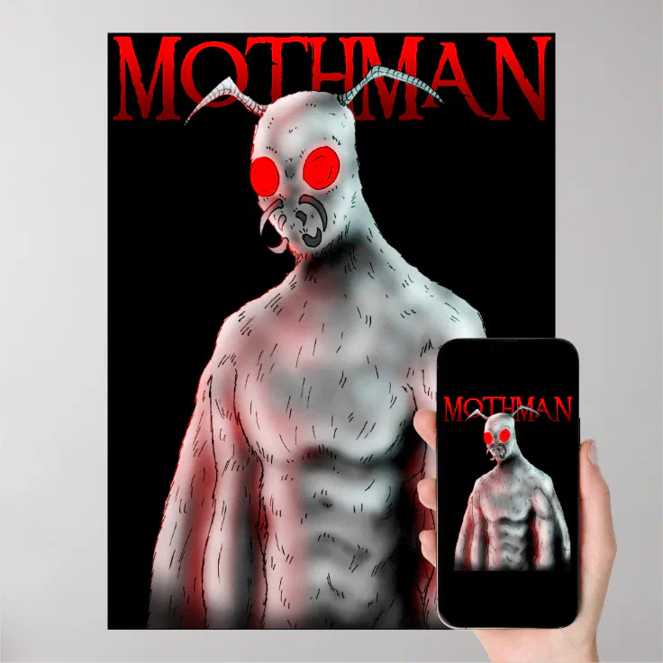 Mothman Poster | Zazzle