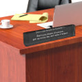 Motivation And Inspirational Business Quote Desk Name Plate | Zazzle
