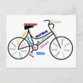 Motivational Bike, Bicycle, Cycling, Sport, Hobby Postcard | Zazzle