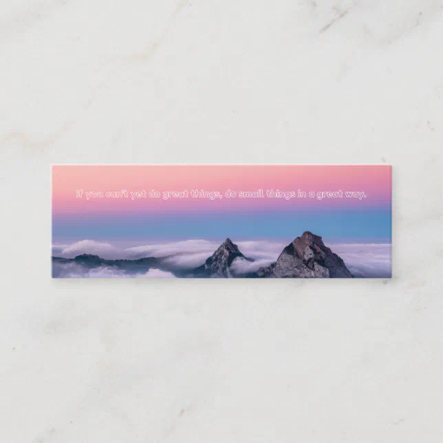 Motivational Business Card | Zazzle