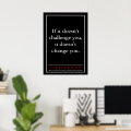 Motivational Challenge Quote Poster | Zazzle