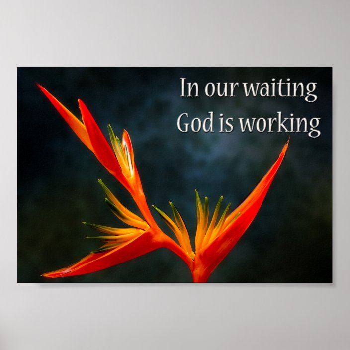Motivational Christian Quotes Inspirational Saying Poster | Zazzle.com