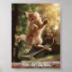 Motivational Funny Inspirational Cat Poster | Zazzle