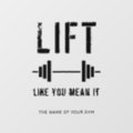 Motivational Gym Workout Fitness Floor Decals | Zazzle