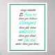 Motivational Inspirational Brave Strong Quote Poster | Zazzle