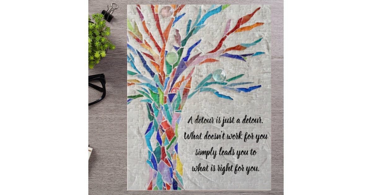 Motivational Inspirational Quote Jigsaw Puzzle | Zazzle
