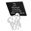 Motivational Mini Basketball Hoop | Zazzle