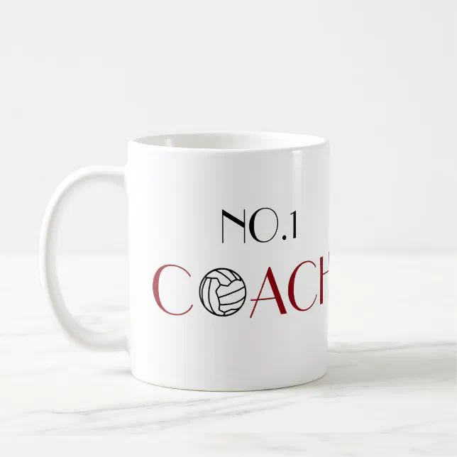 Motivational No.1 Coach Netball Coffee Mug | Zazzle