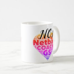 Motivational No.1 Netball Coach Coffee Mug | Zazzle