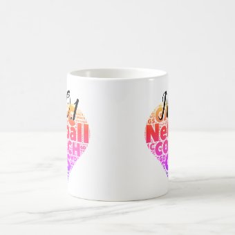 Motivational No.1 Netball Coach Coffee Mug | Zazzle