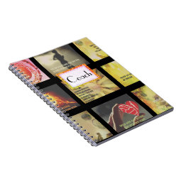 Motivational Pictures and Slogans Netball Theme Notebook | Zazzle