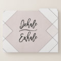 Motivational Positive Script Black Quote Trio Set File Folder | Zazzle