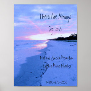 Suicide Prevention Posters & Prints | Zazzle
