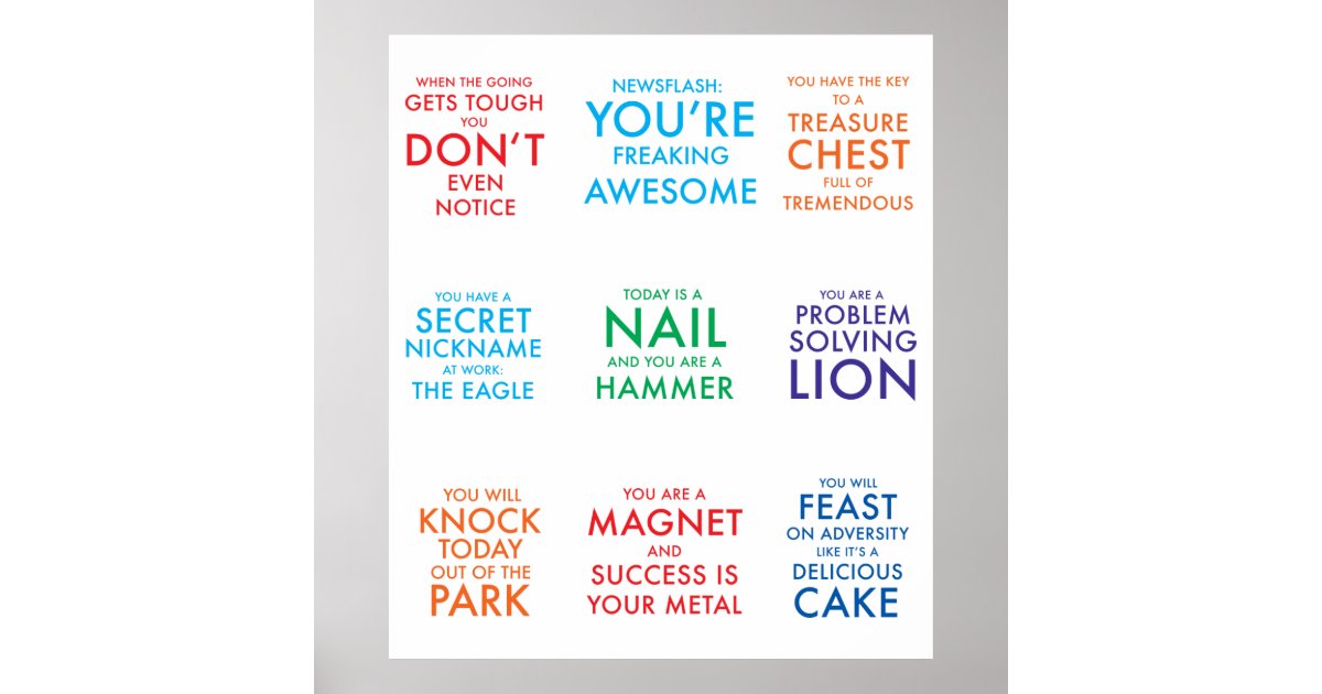 Motivational Poster | Zazzle