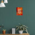 Motivational Poster - Be Brave | Zazzle