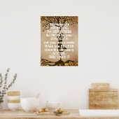 Motivational Quote For Strength Poster | Zazzle