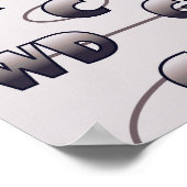 Motivational Quote Netball Positions Poster | Zazzle