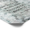motivational quote poster on paint splatter design | Zazzle
