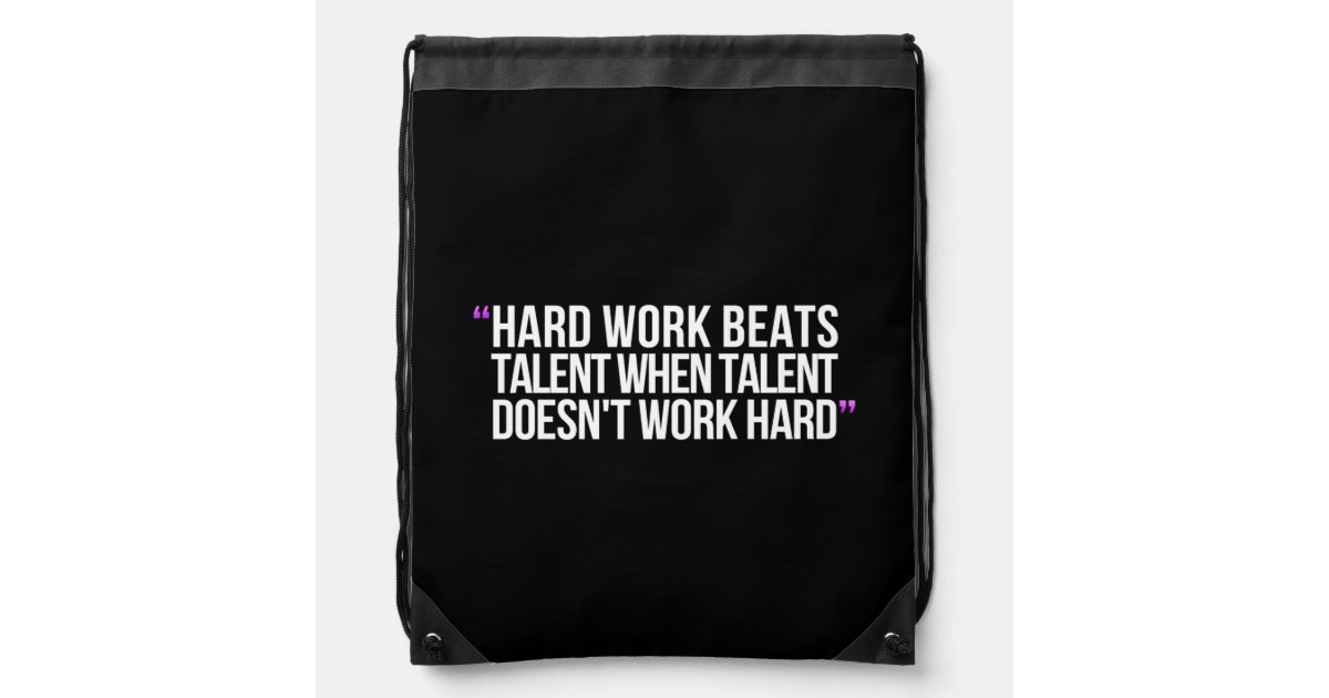 Motivational Quotes Drawstring Bag | Zazzle