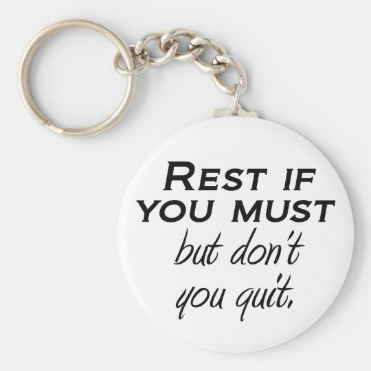 Motivational quotes keychains confidence gifts | Zazzle.com