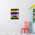 Motivational Rainbow Classroom Poster | Zazzle