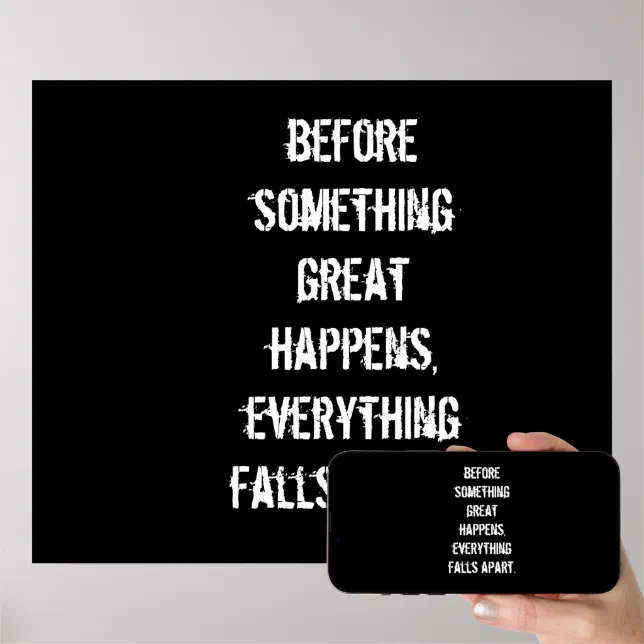 Motivational workout Poster | Zazzle